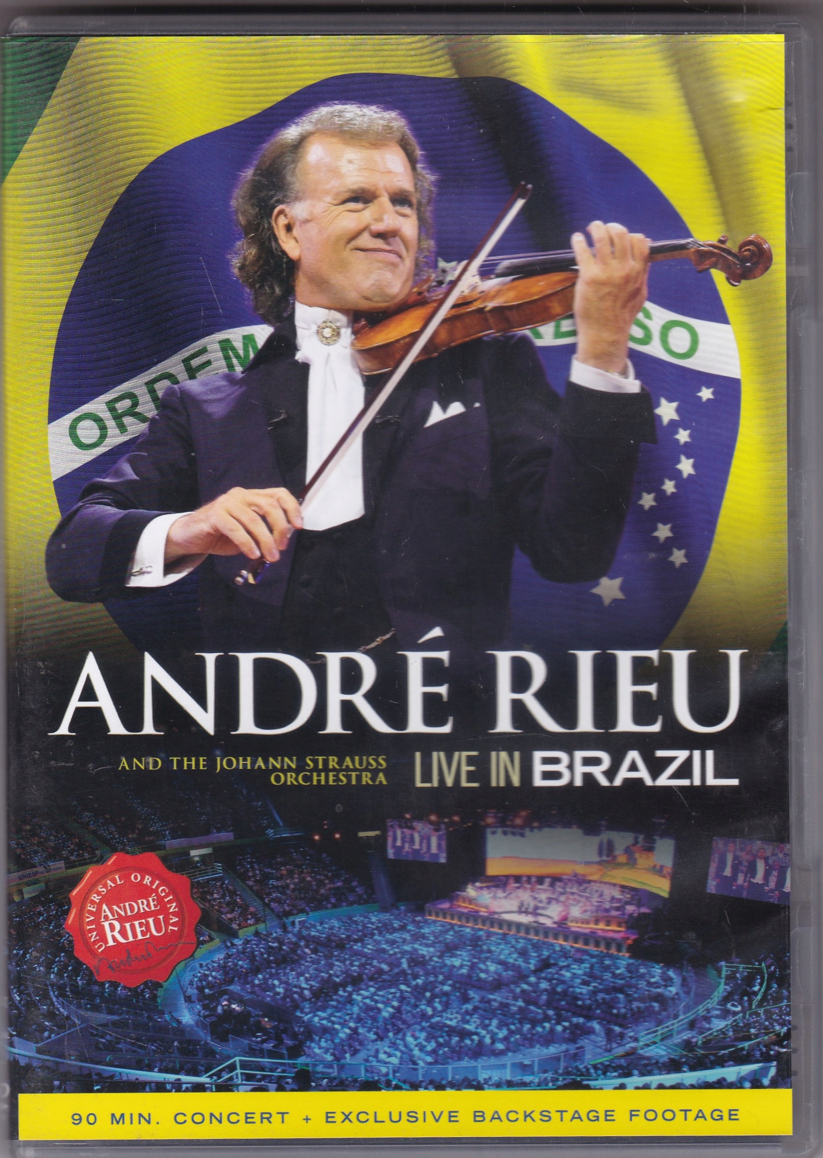André Rieu And His Johann Strauss Orchestra - Live In Brazil / DVD ...