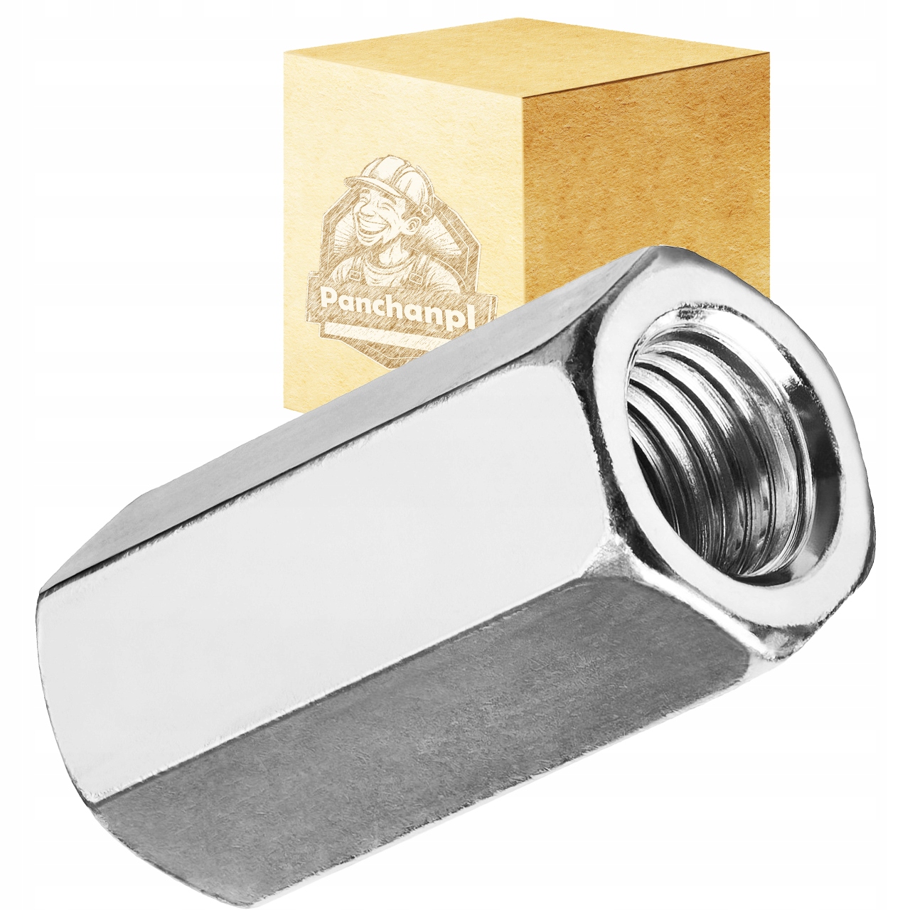 PRODLOUŽENÁ SPOJOVACÍ MATICE DIN6334 POZINK M24 1 KS za 98.00CZK - Allegro