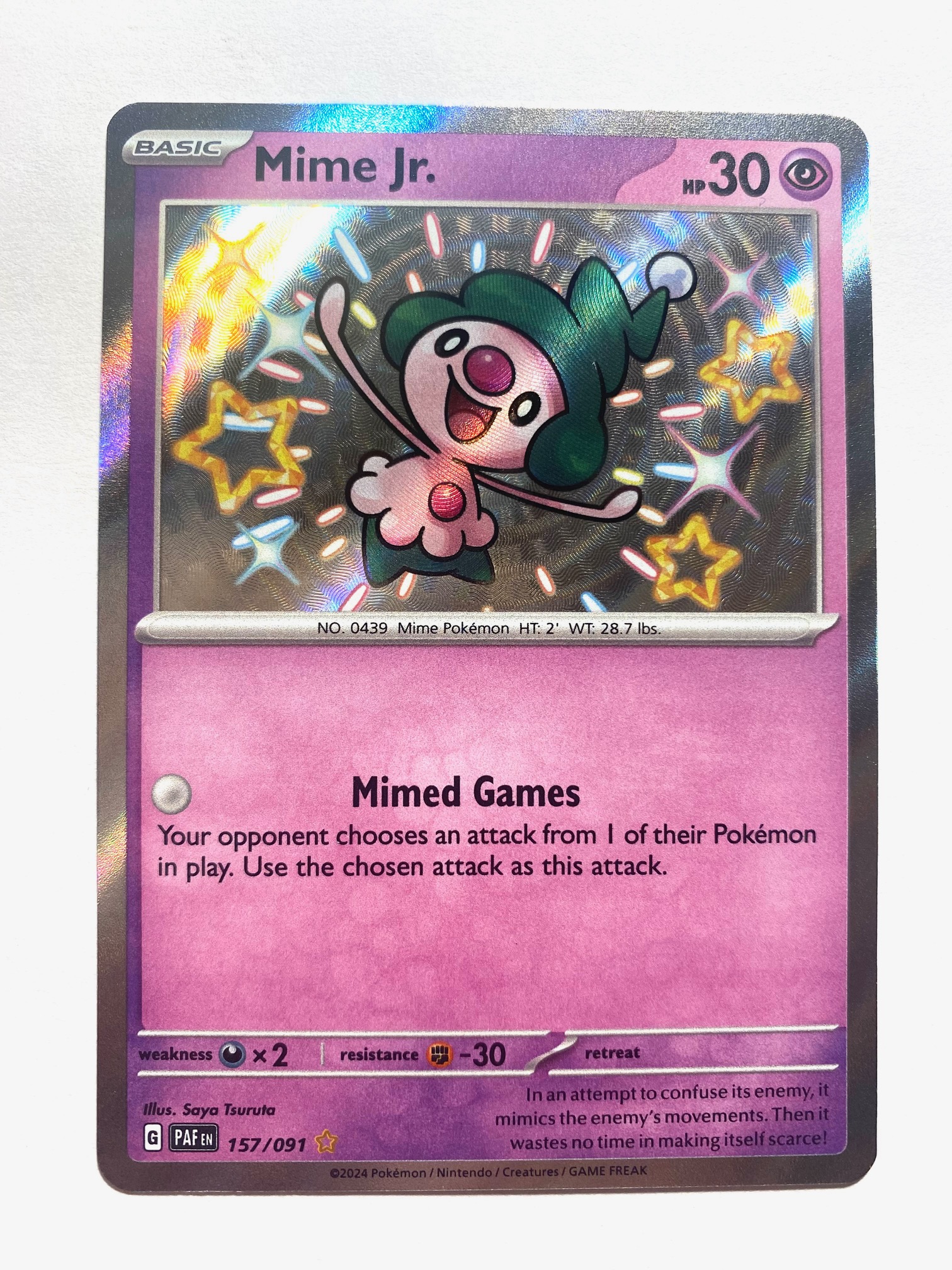 Shiny Mime Jr - Niska cena na Allegro.pl