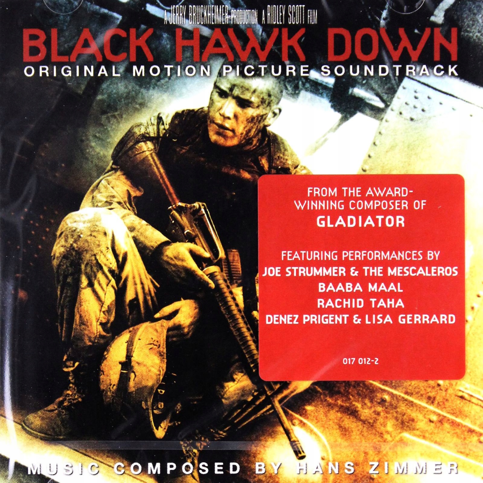 Black Hawk Down (Original Motion Picture Soundtrack) Hans Zimmer CD ...