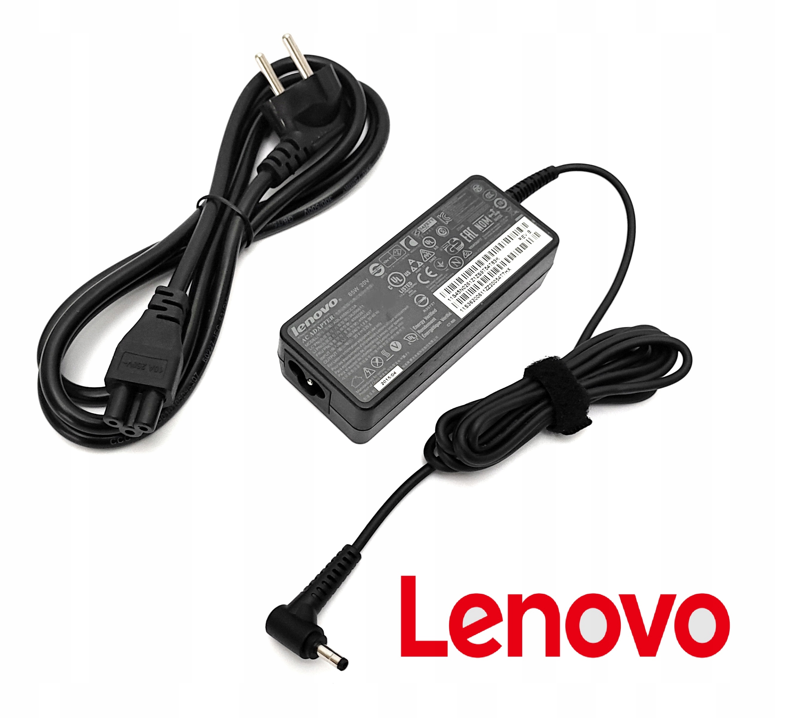 Ładowarka Lenovo 20V, 3.25A, 65W, 4.0x1.7 + kabel w Wrocław - Sklep ...