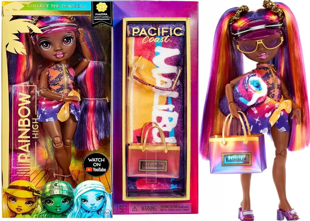 RAINBOW HIGH PACIFIC COAST LALKA PHAEDRA WESTWARD 12947992660 - Allegro.pl