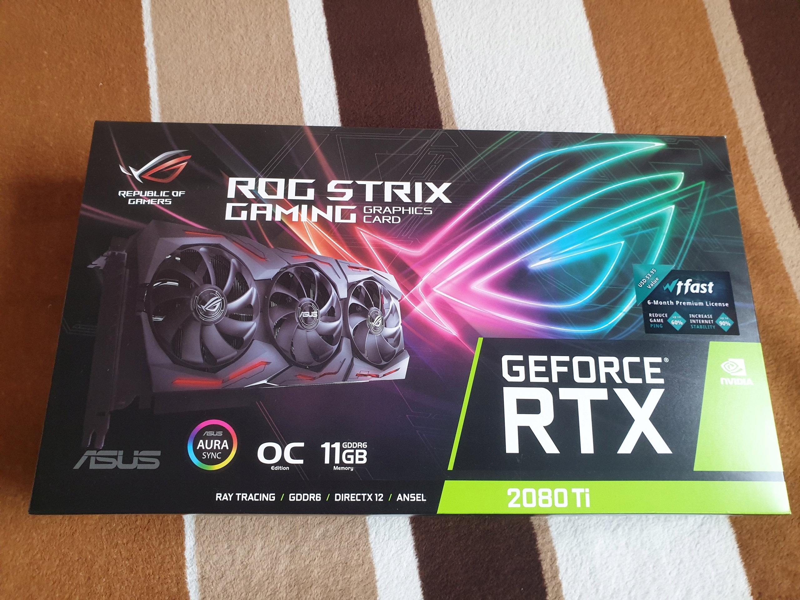 ASUS GeForce RTX 2080 Ti ROG STRIX OC 11GB GDDR6 w czechowice-dziedzice ...