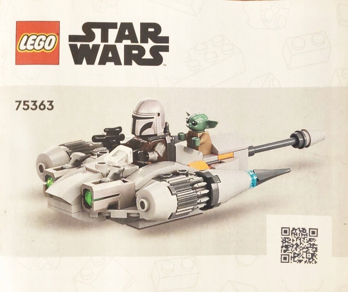 LEGO Instrukcja 75363-1 The Mandalorian N-1 Starfighter Microfighter ...