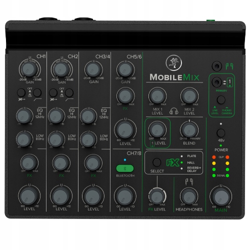Mackie MobileMix – přenosný audio/stremingový mixážní pult - Allegro