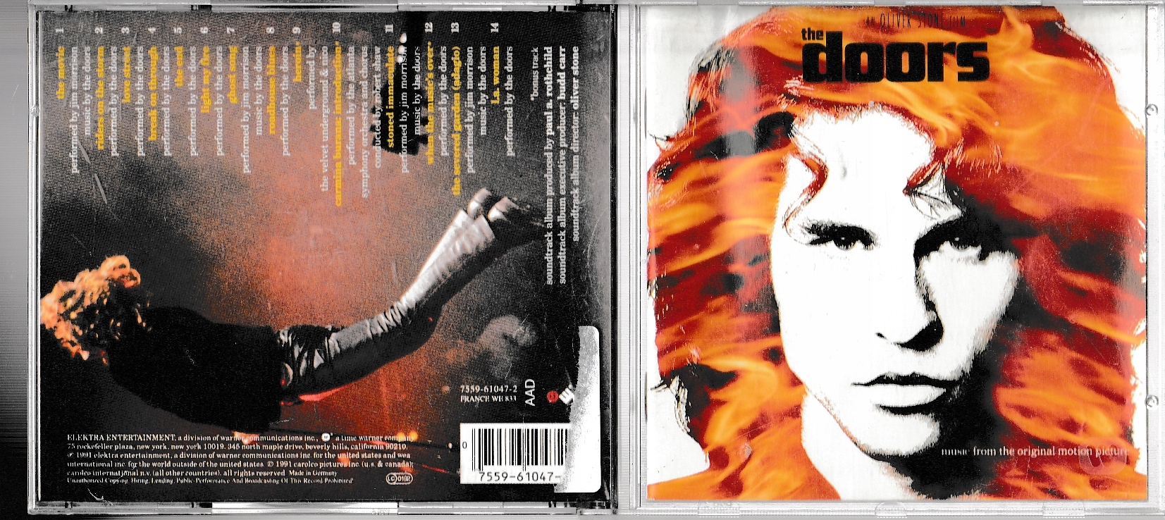 Płyta CD The Doors - The Doors (Music From The Original Motion Picture ...