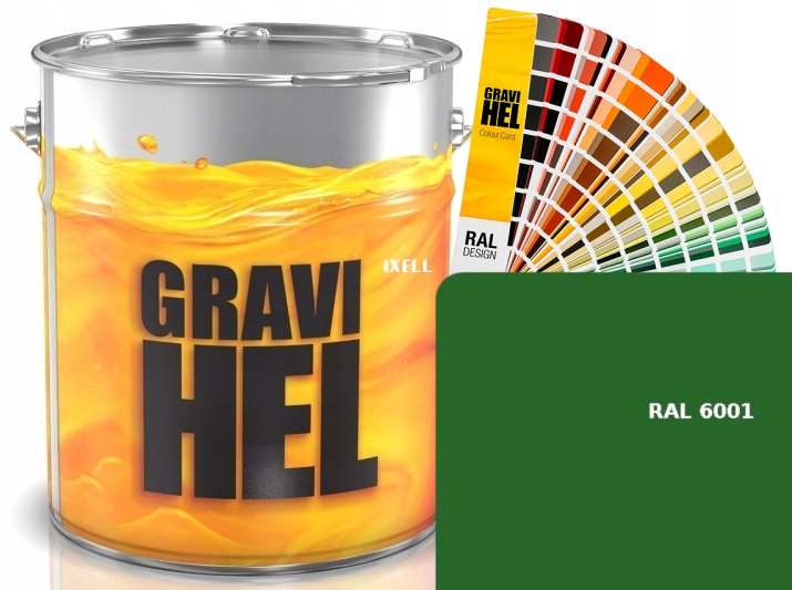 RAL 6001 zelená LESKLÁ FARBA jednozložková 783 za 18.37EUR - Allegro