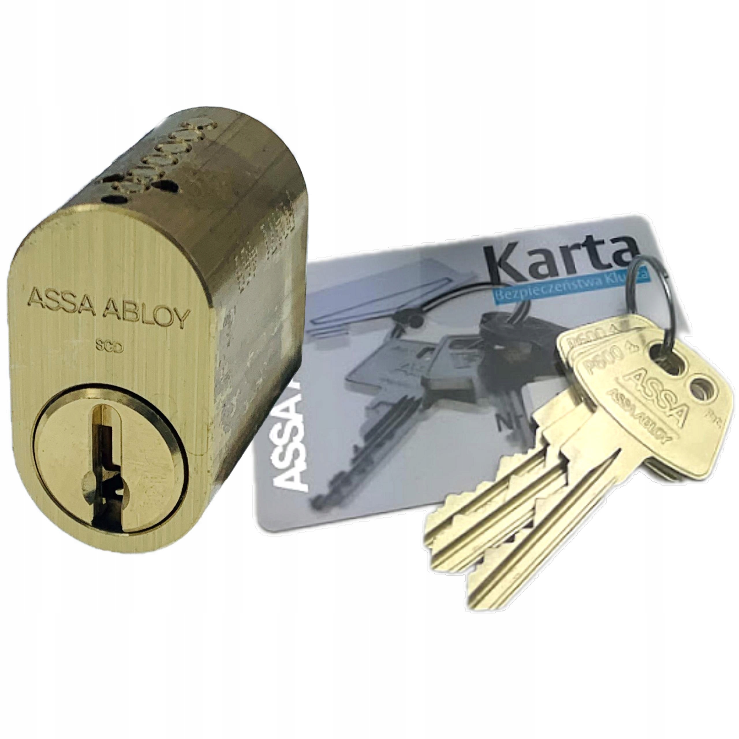 Wkładka do zamka Assa Abloy ASSAP601CZS-M • Cena, Opinie - Allegro