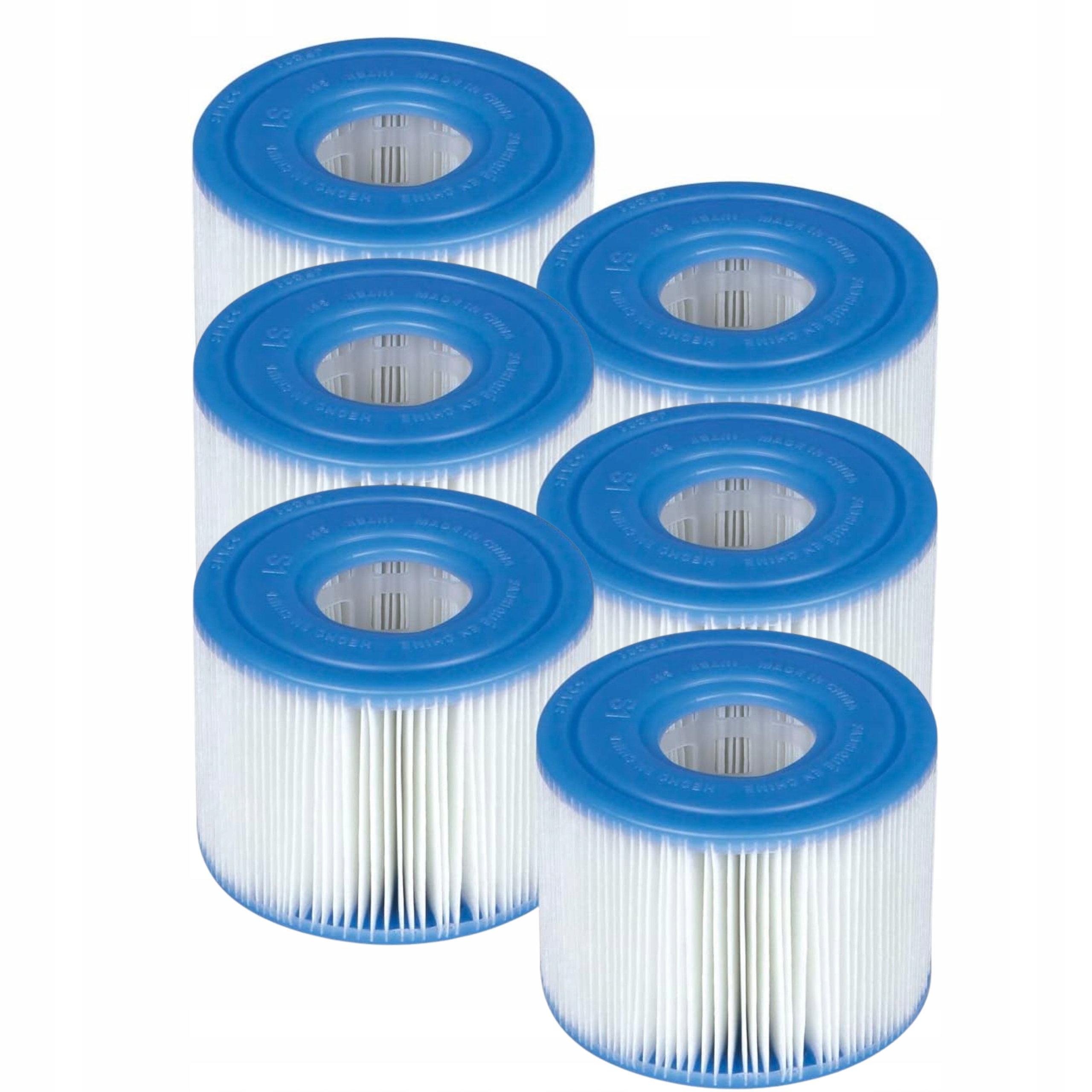 Filtr Filtry Do Pompy Jacuzzi SPA INTEX 29011 Wkład Filtracyjny 6 szt ...