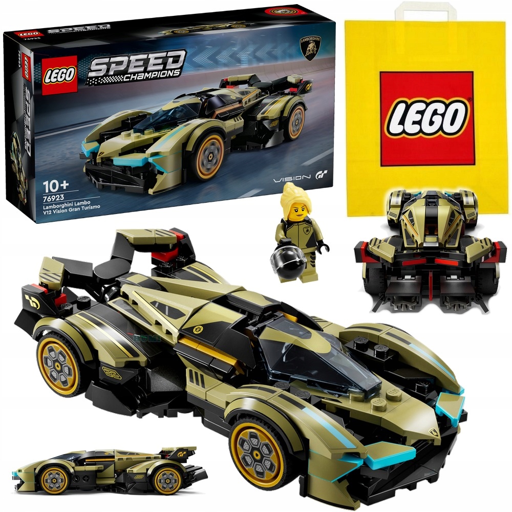 LEGO 76923 Samochód Auto Model LAMBORGHINI LAMBO V12 Zestaw Klocki 10 ...