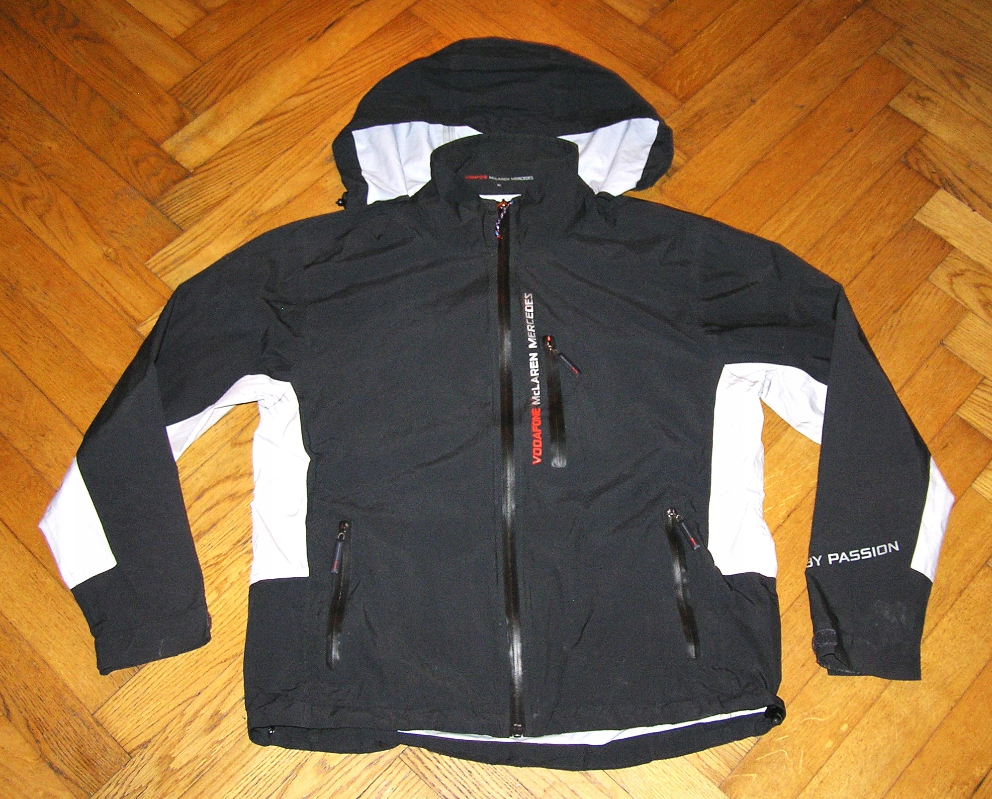 Kurtka MCLAREN MERCEDES F1 RACING TEAM LEKKA MEMBRAN rozm M S.Stan ...
