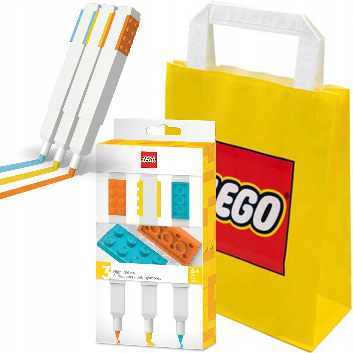 Pisaki LEGO 3 szt. (4895028516857) • Cena, Opinie • Pisaki, mazaki ...