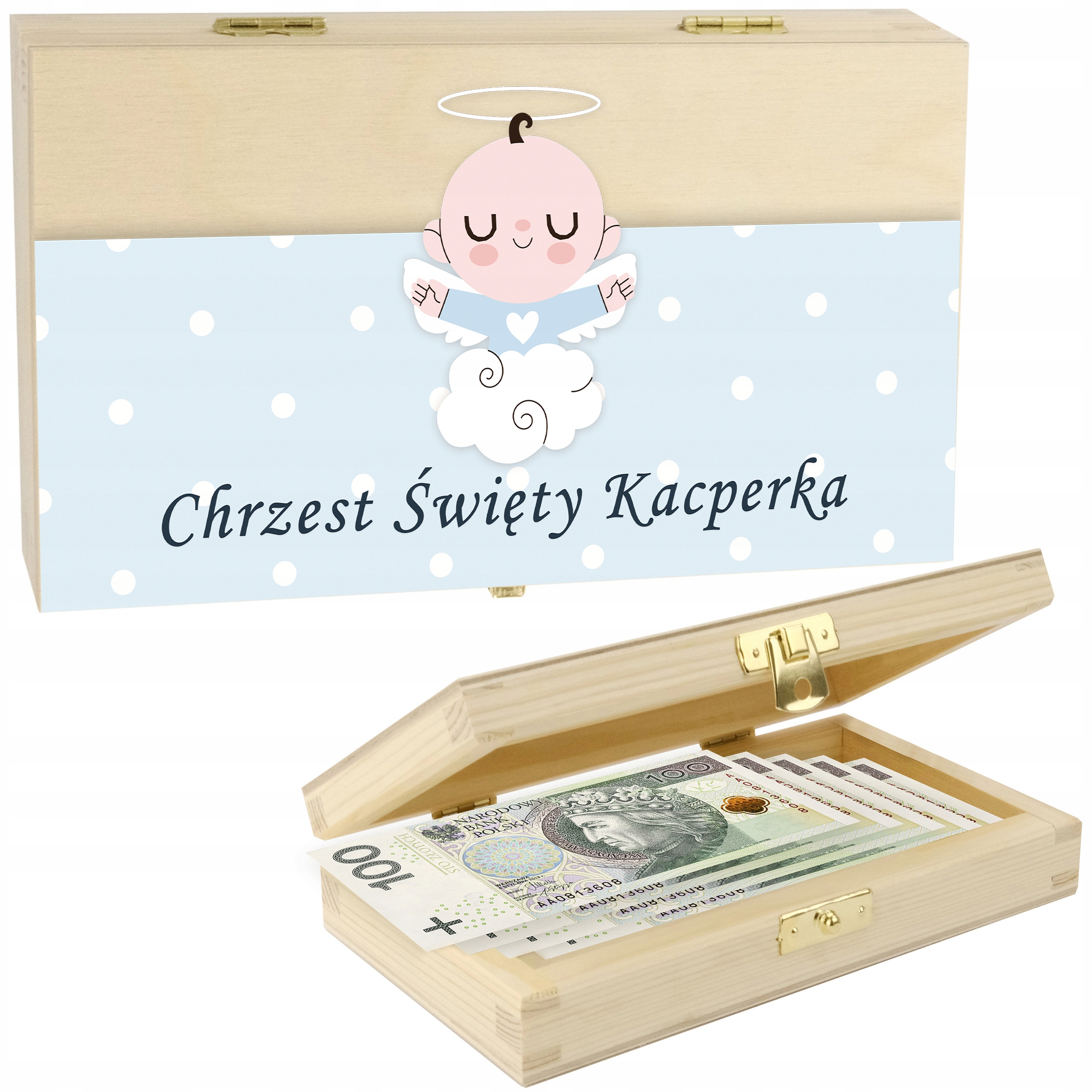 Prezent Na Chrzciny Dla Chlopca Pudełko (5904624906425) • Cena, Opinie • Podziękowania ...