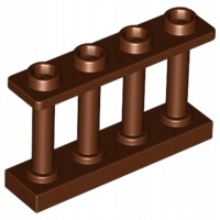 Lego 15332 Płotek 1x4x2 Brązowy Element 13333681859 - Allegro.pl