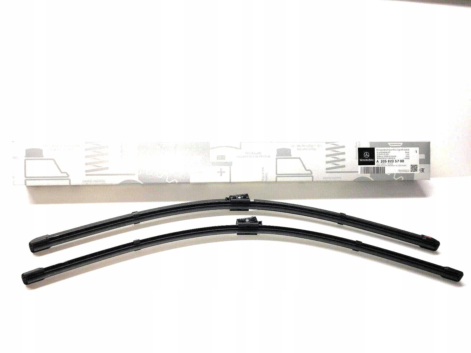 ORYGINALNE Pióra Wycieraczek Mercedes W205 A2058205700 za 363,32 zł z ...