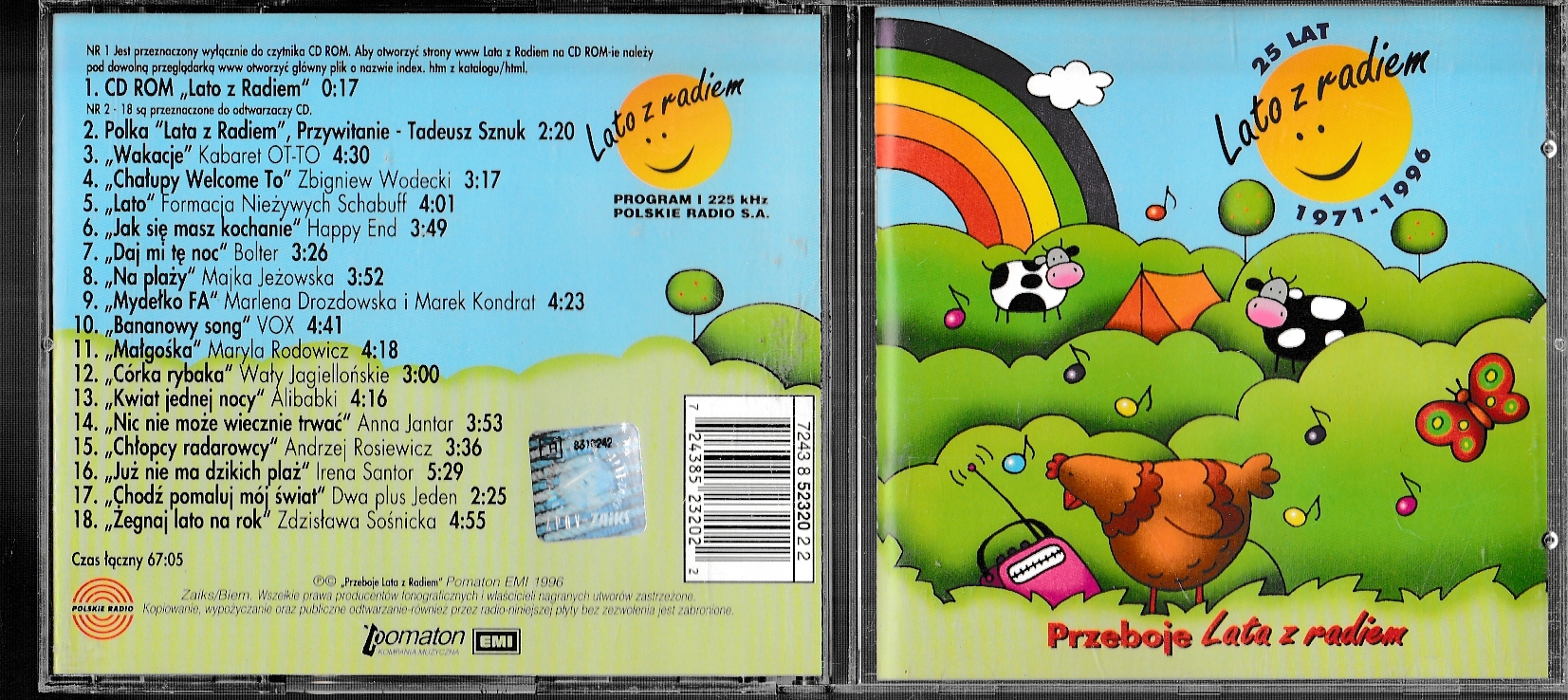 Płyta CD Przeboje Lata Z Radiem 1996 I Wydanie ...