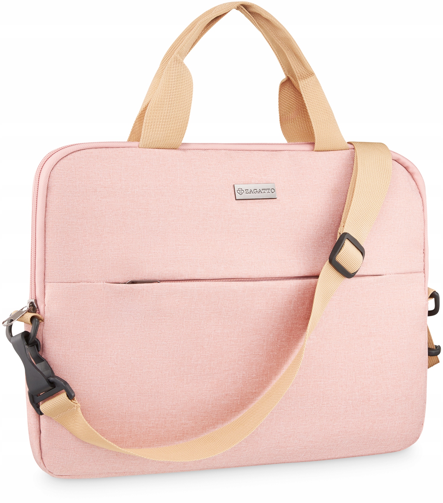 Taška na notebook 15,6" dámská, růžová, lehké pouzdro na notebook ...