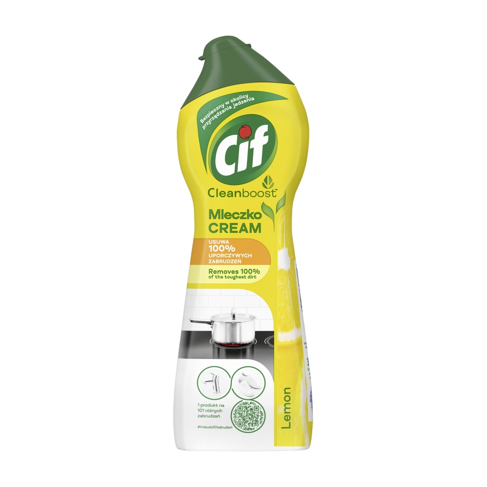 CIF MLECZKO 300ML. LEMON (08710908805448) • Cena, Opinie • Środki czyszczące 11785831338 • Allegro