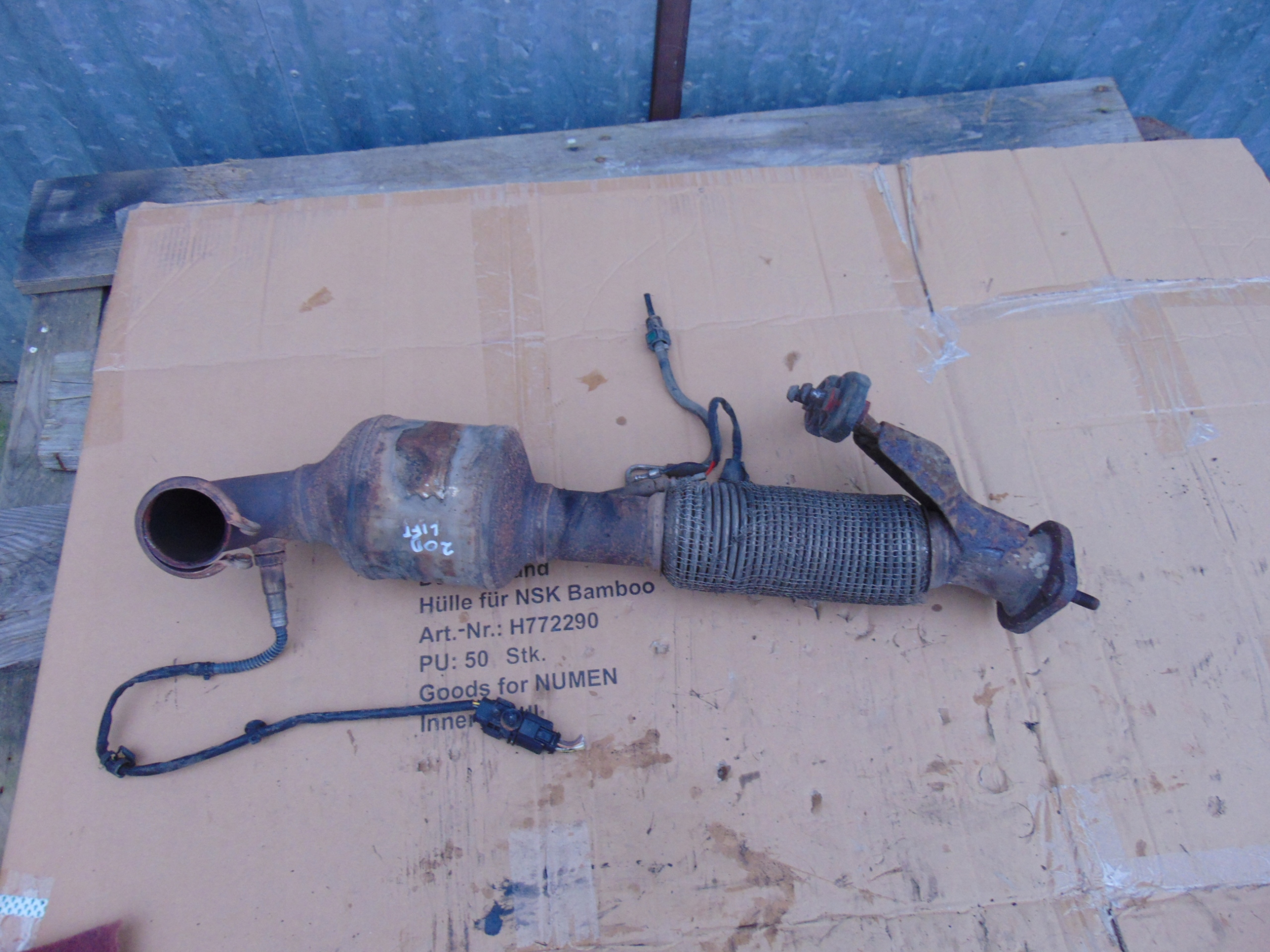 AG91-5E211-AB - КАТАЛІТИЧНИЙ НЕЙТРАЛІЗАТОР FORD MONDEO MK4 LIFT S-MAX 2 ...