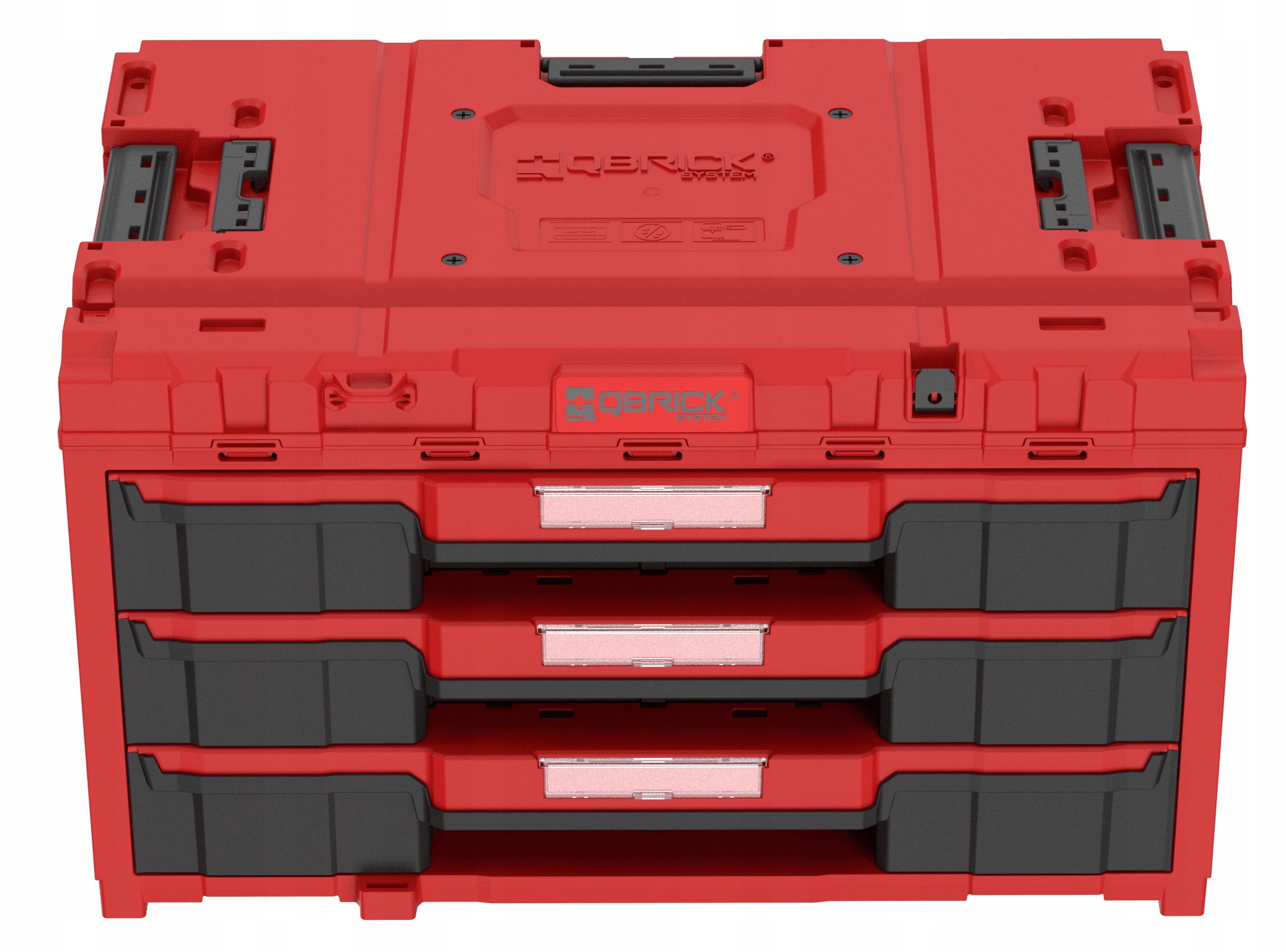 QBRICK SYSTEM ONE Drawer 3 Toolbox 2.0 RED Szuflady ONE (5901238259763) • Cena, Opinie ...