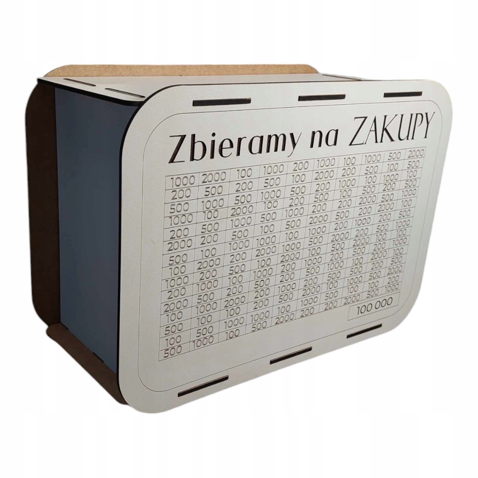 Skarbonka Wykreślanka 10 Tys - Niska cena na Allegro