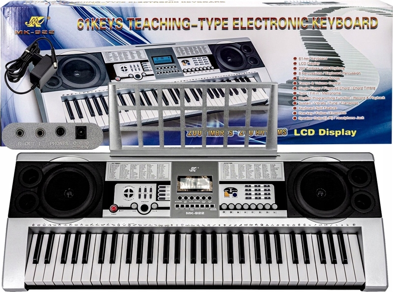 ORGANY ELEKTRONICZNE PROFESJONALNY KEYBOARD 61KL PULPIT (5900949167428 ...