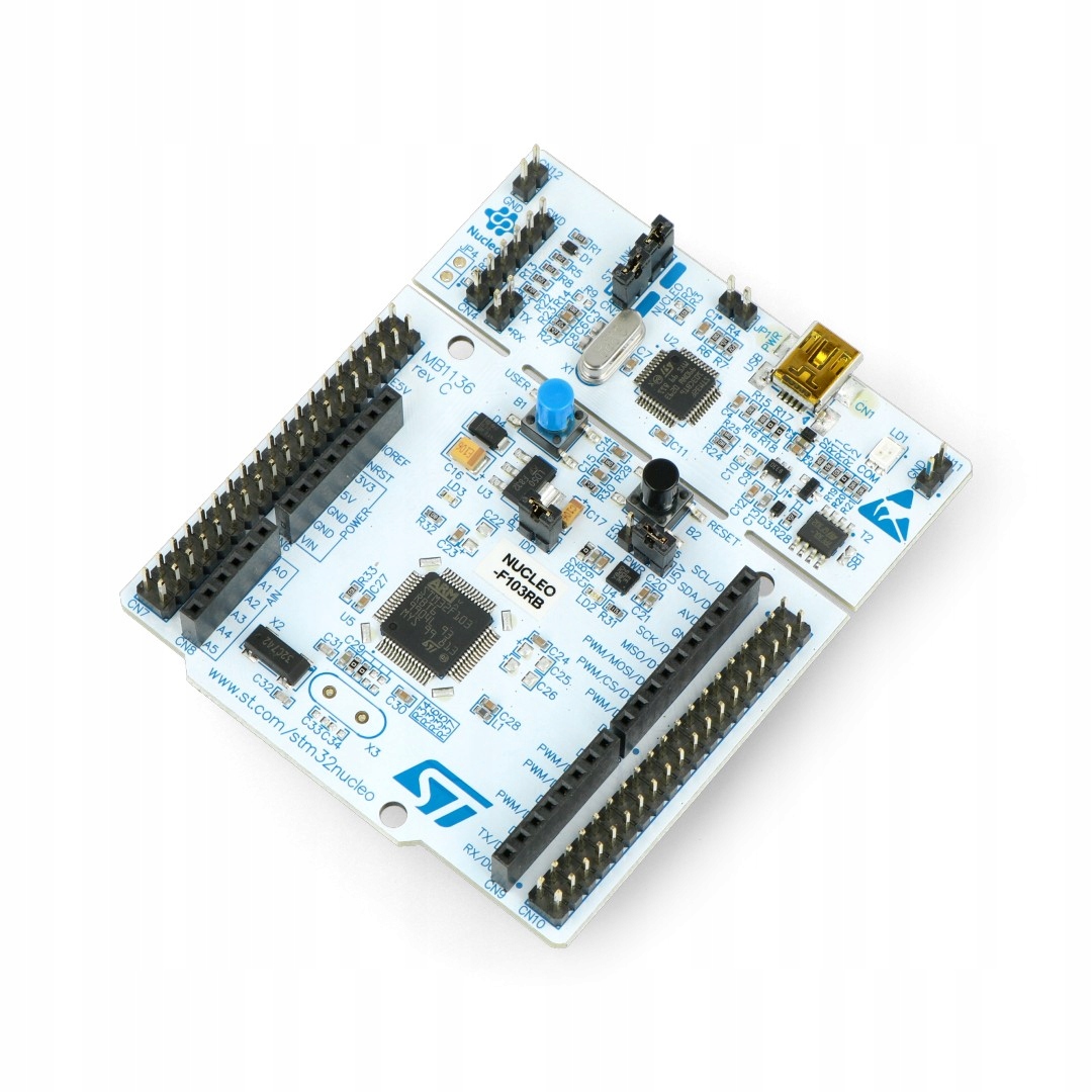 STM32 NUCLEO-F103RB - STM32F103RBT6 ARM Cortex M3 - Sklep, Opinie, Cena ...