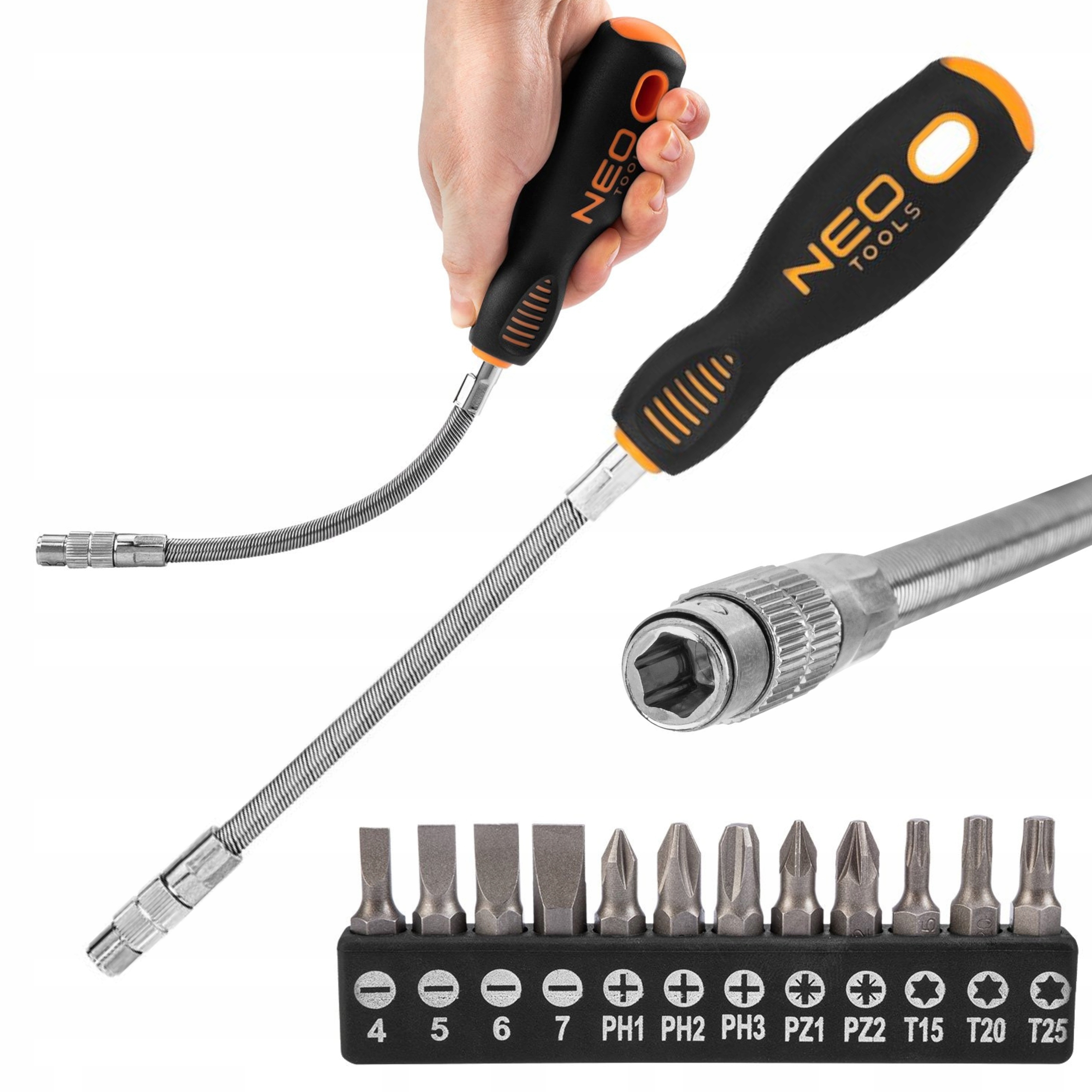 Śrubokręt Elastyczny na Bity - Niska cena na Allegro.pl