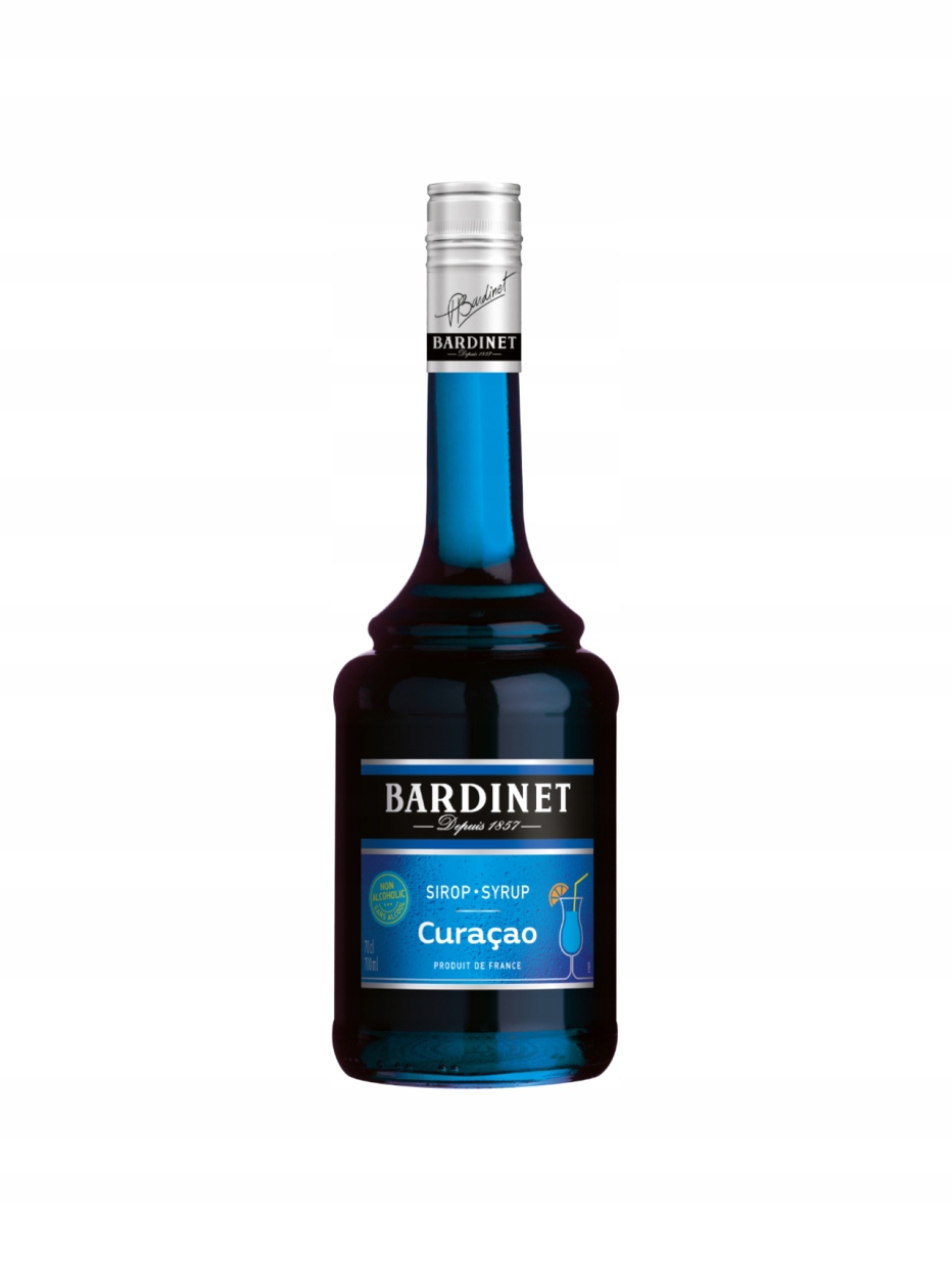 Syrop Bardinet Curacao Blue 700 ml • Cena, Opinie - Allegro