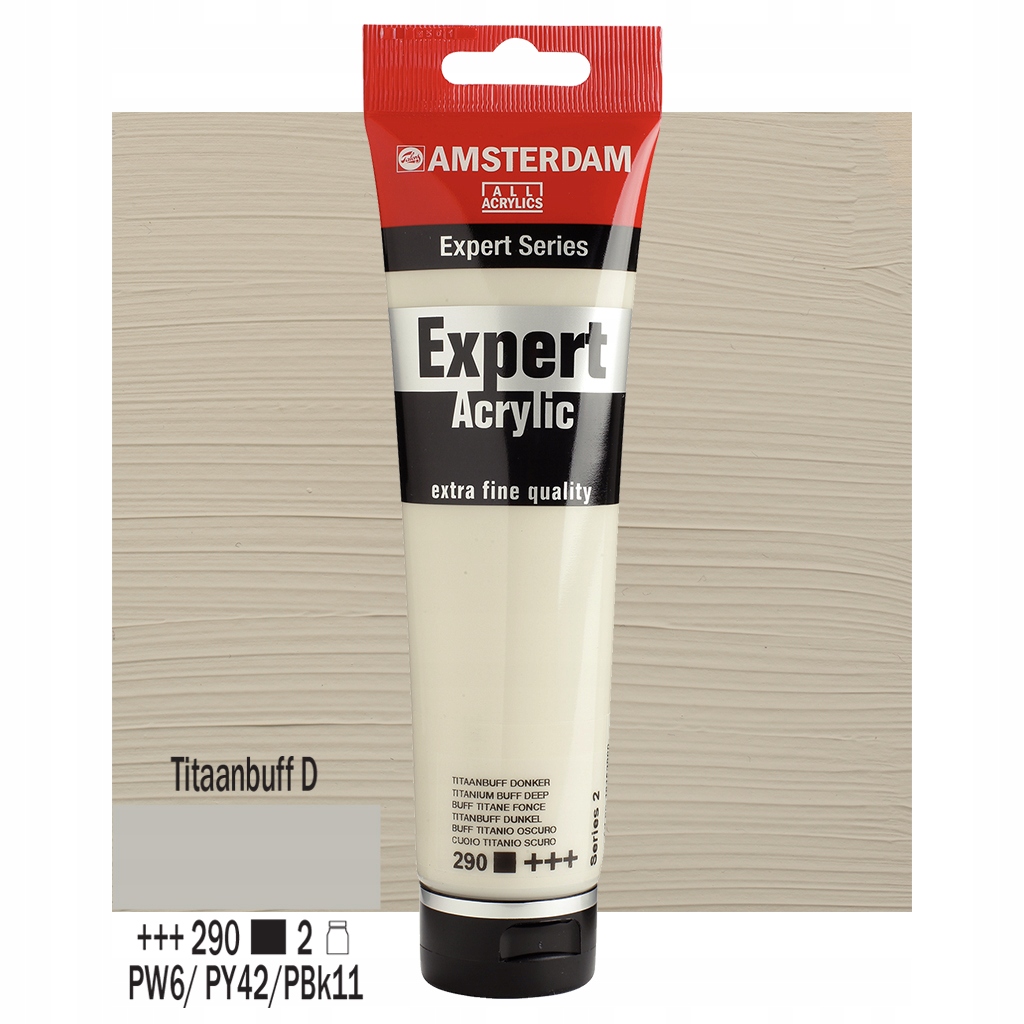 AMSTERDAM EXPERT ACRYLIC 150 Ml TITAN. BUFF DP 290 za 285.00CZK - Allegro