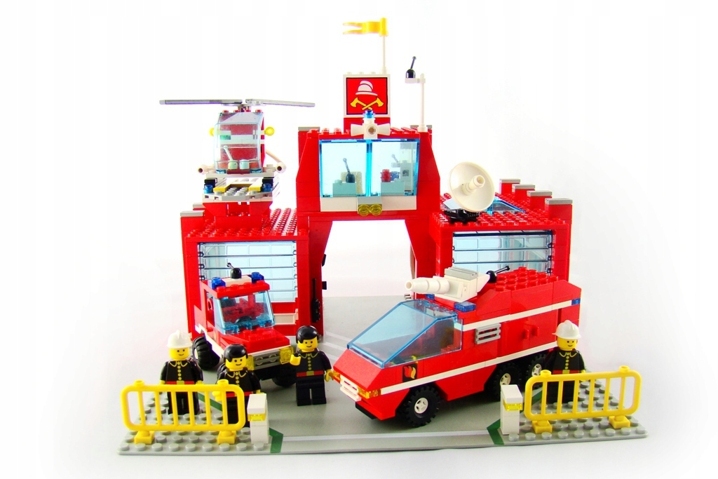 Lego City 6389 Fire Control Center remiza (0042884063894) • Cena ...