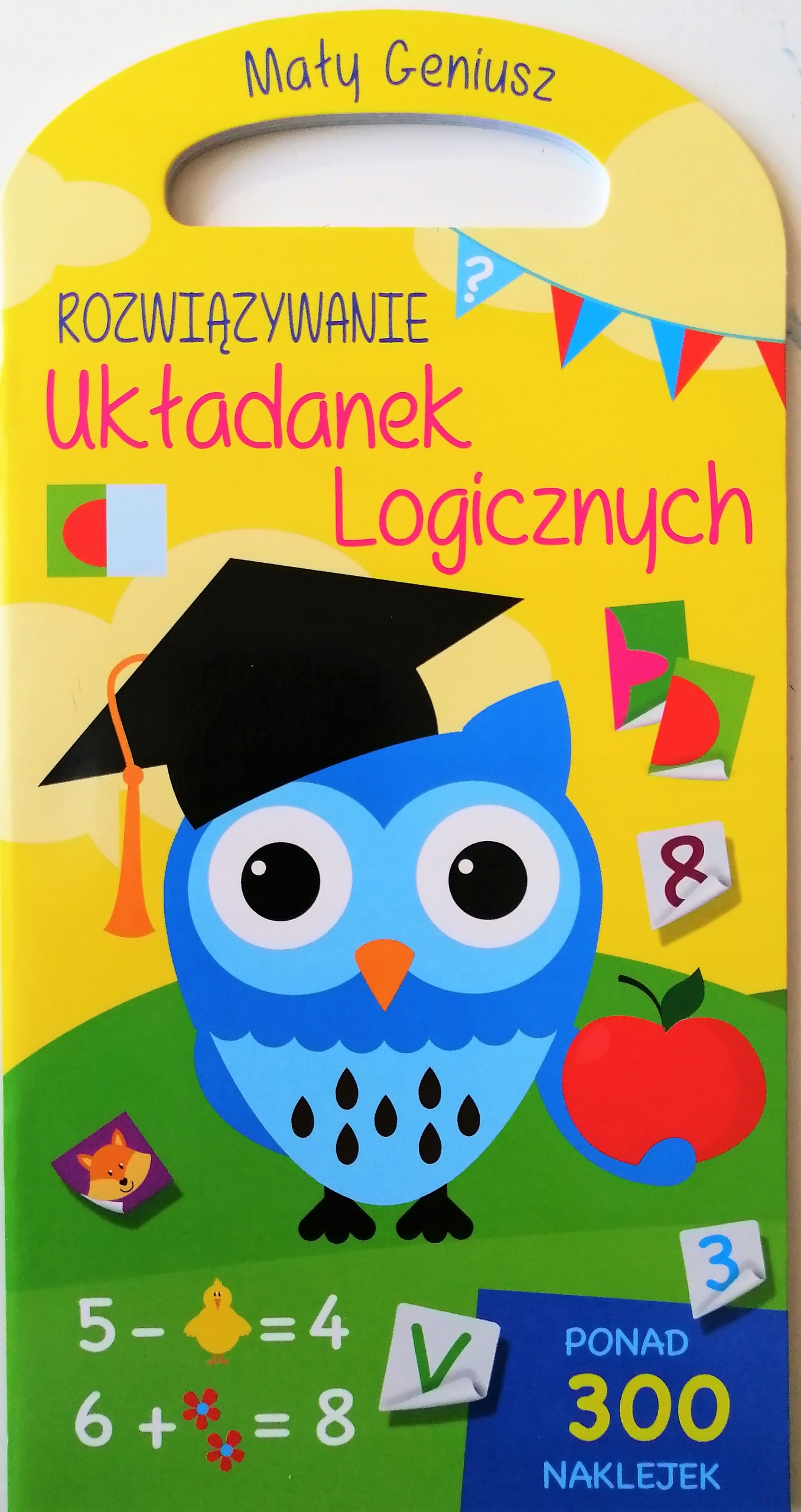 Układanki logiczne Konimpex Mały Geniusz z naklejkami • Cena, Opinie ...