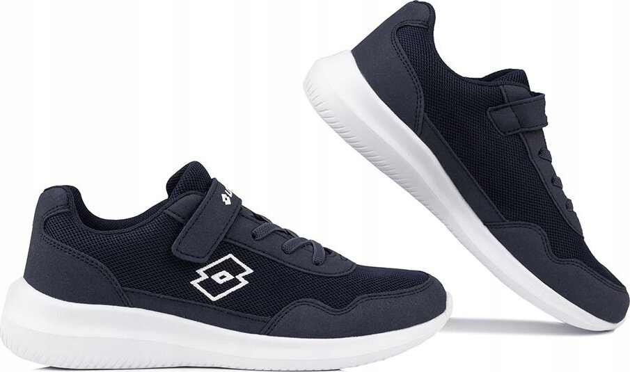 BUTY DZIECIĘCE LOTTO CONNECT K GRANATOWO-BIAŁE 2600000K 5910 r 30 ...