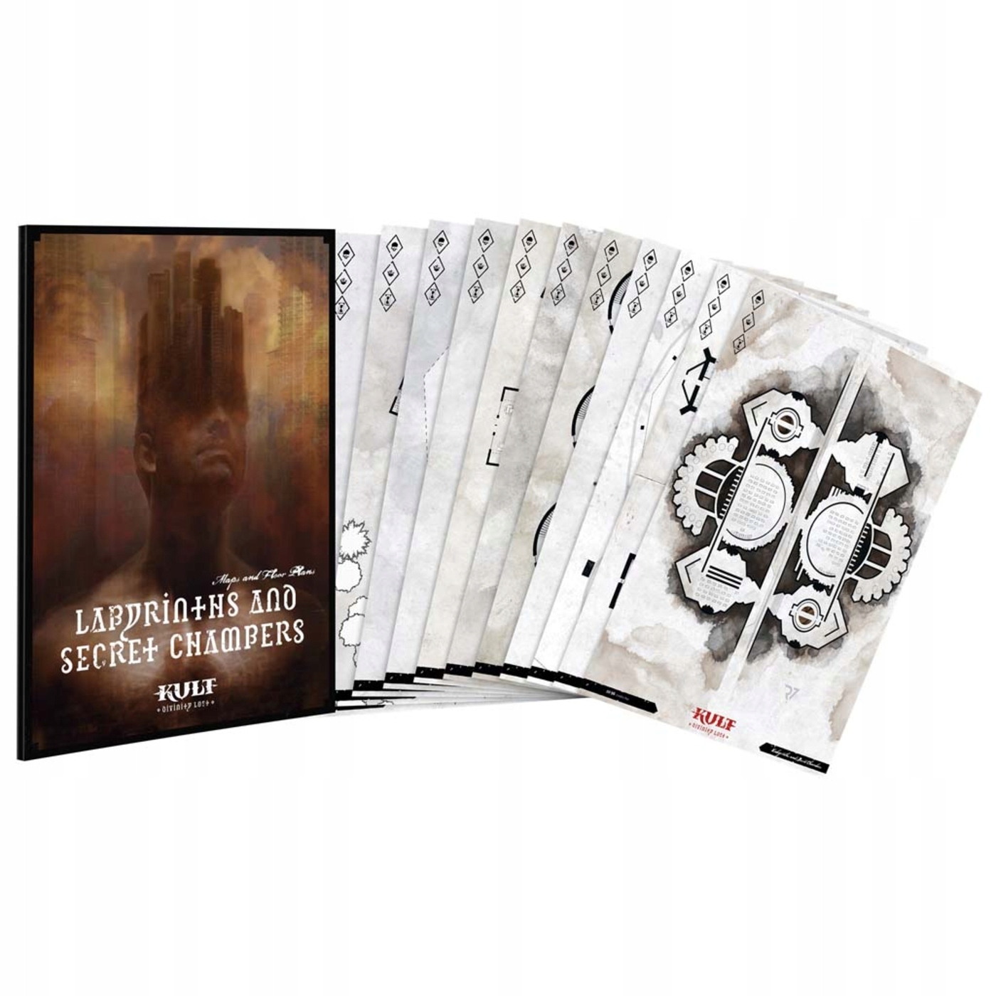 KULT Divinity Lost Labyrinths & Secret Chambers - RPG - gra fabularna - wer, (9781802810110 ...