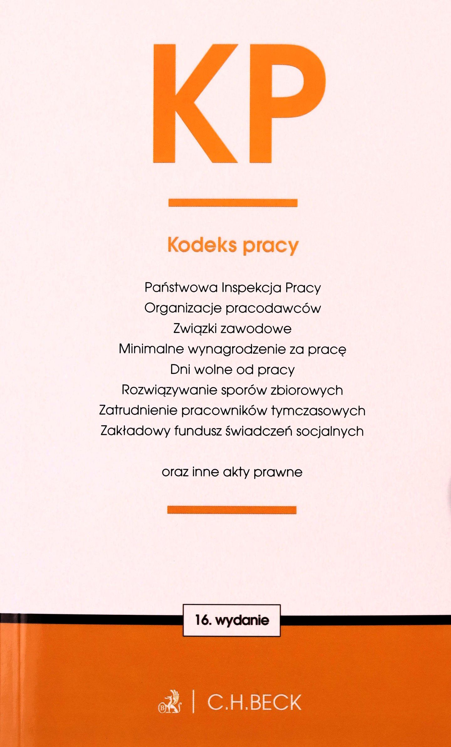 KP. KODEKS PRACY ORAZ USTAWY TOWARZYSZĄCE [KSIĄŻKA] za 265.00CZK - Allegro