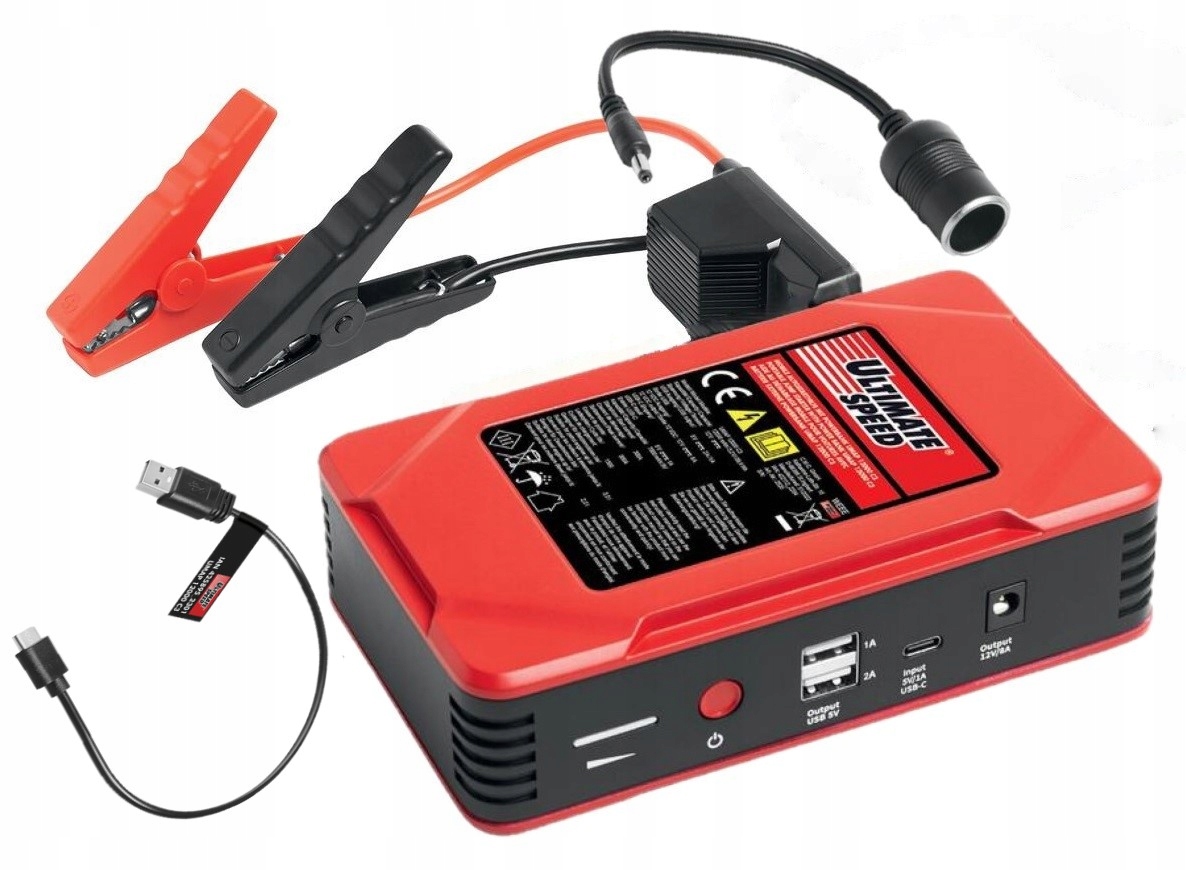 URZĄDZENIE ROZRUCHOWE ULTIMATE SPEED UMAP 12000 C3 MOCNY STARTER ...