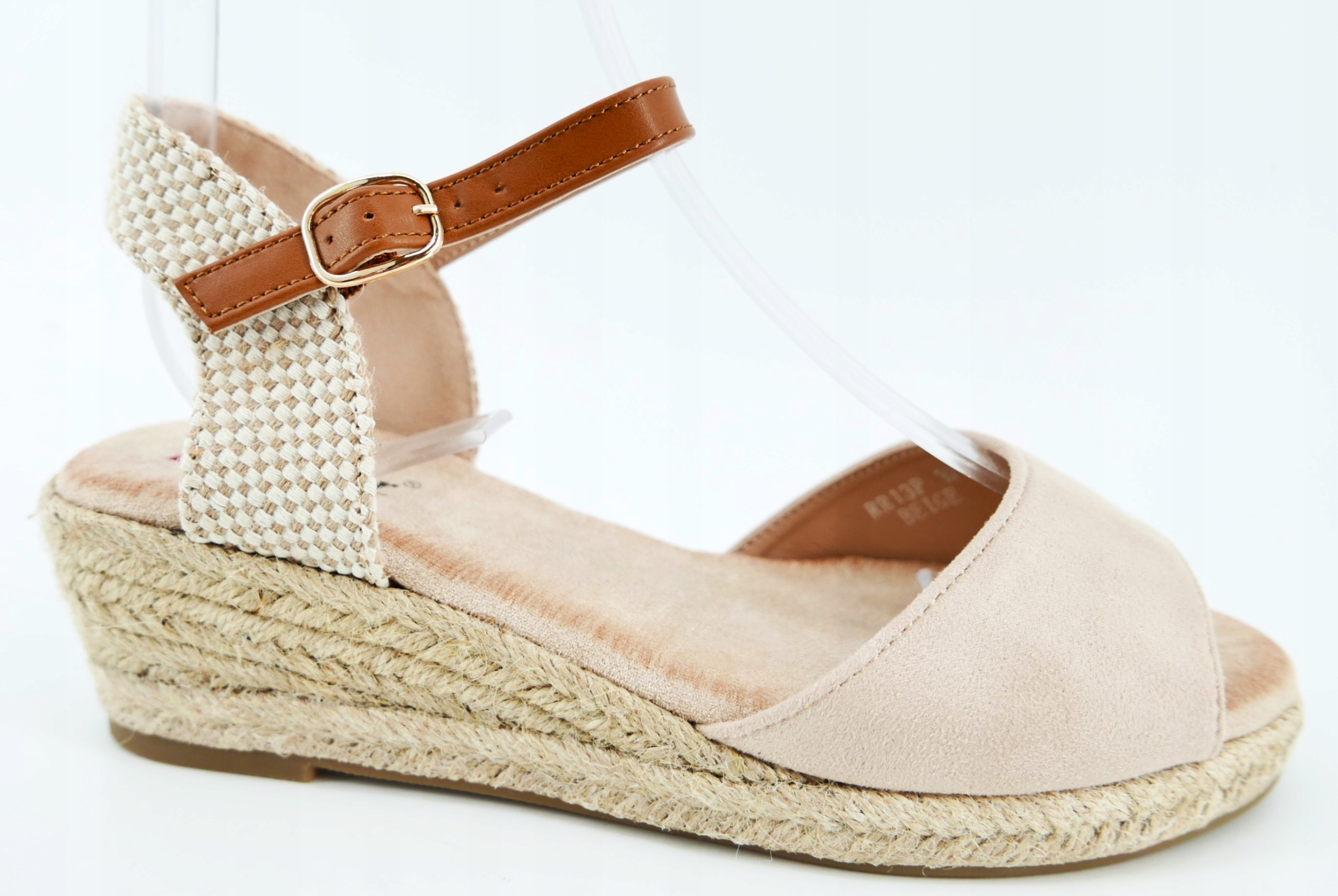 SEASTAR SANDAŁY DAMSKIE NA KOTURNIE BEŻOWE R38 13788947850 - Allegro.pl