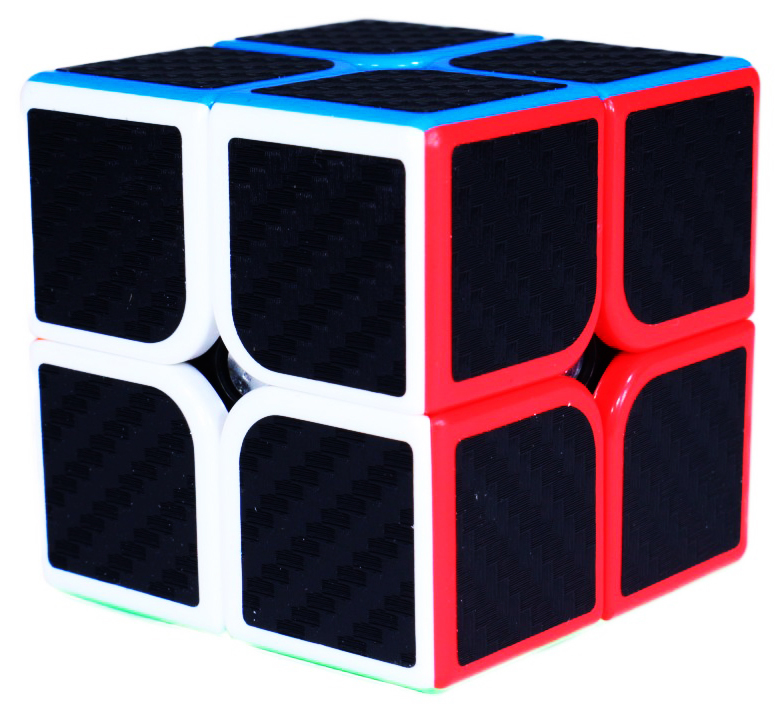 ZESTAW ORYGINALNA PROFESJONALNA KOSTKA 2x2x2 MoYu 2x2 Carbon CUBE SPEED EDU (5905562264691 ...