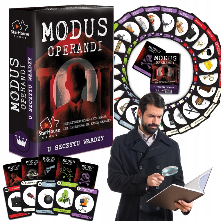 Gra planszowa StarHouse Games Modus Operandi U szczytu władzy - Stan ...