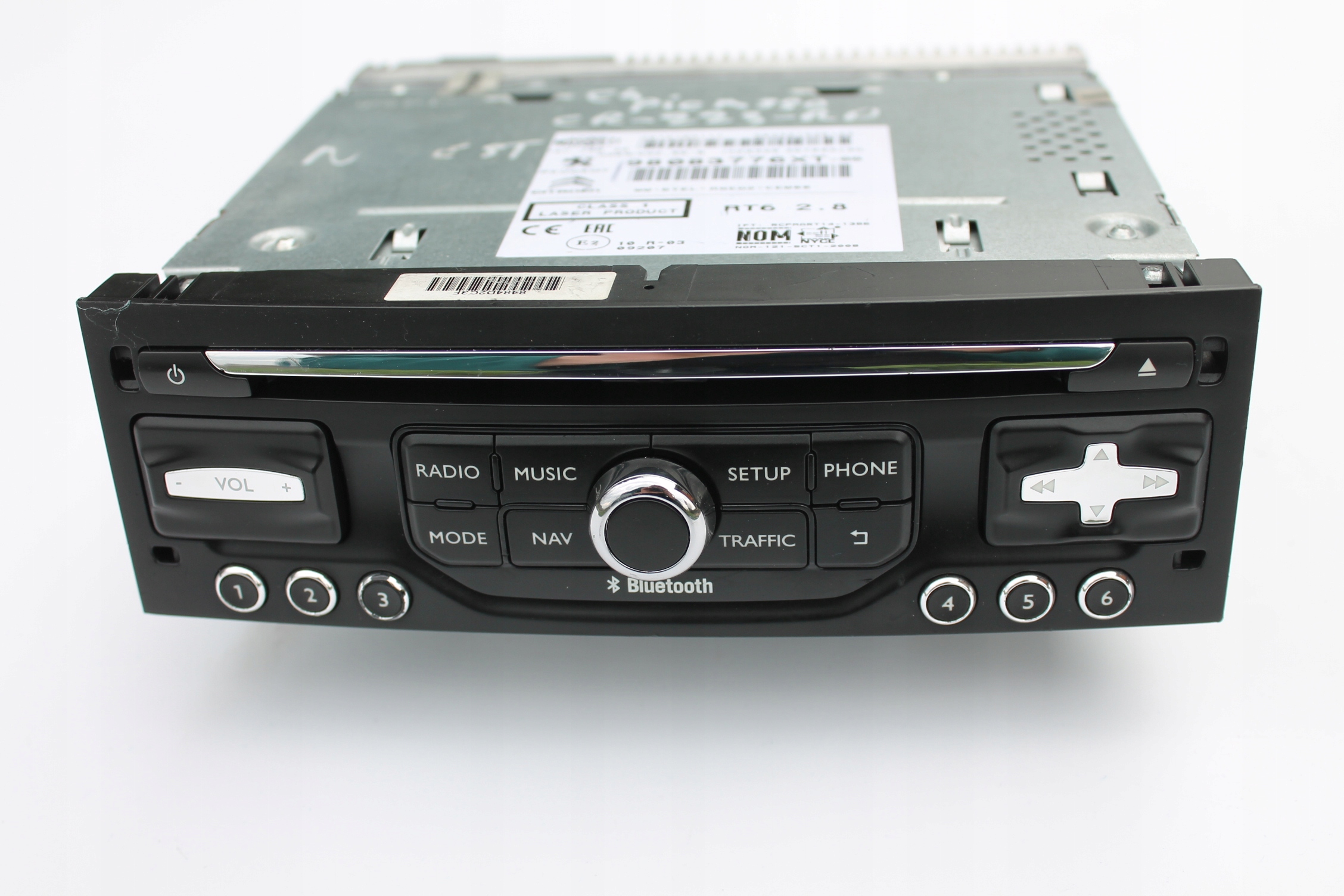 CITROEN PEUGEOT RADIO NAWIGACJA RT6 98083776XT 98083776XT za 1270 zł z Andrychów - Allegro.pl ...