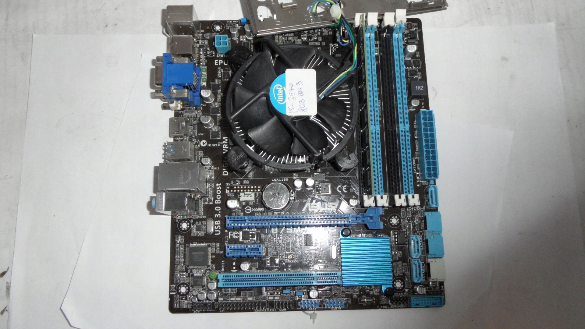 Płyta główna Micro ATX ASUS B75M-Plus i5/8gb w Sulejówek - Sklep, Opinie, Cena w Allegro