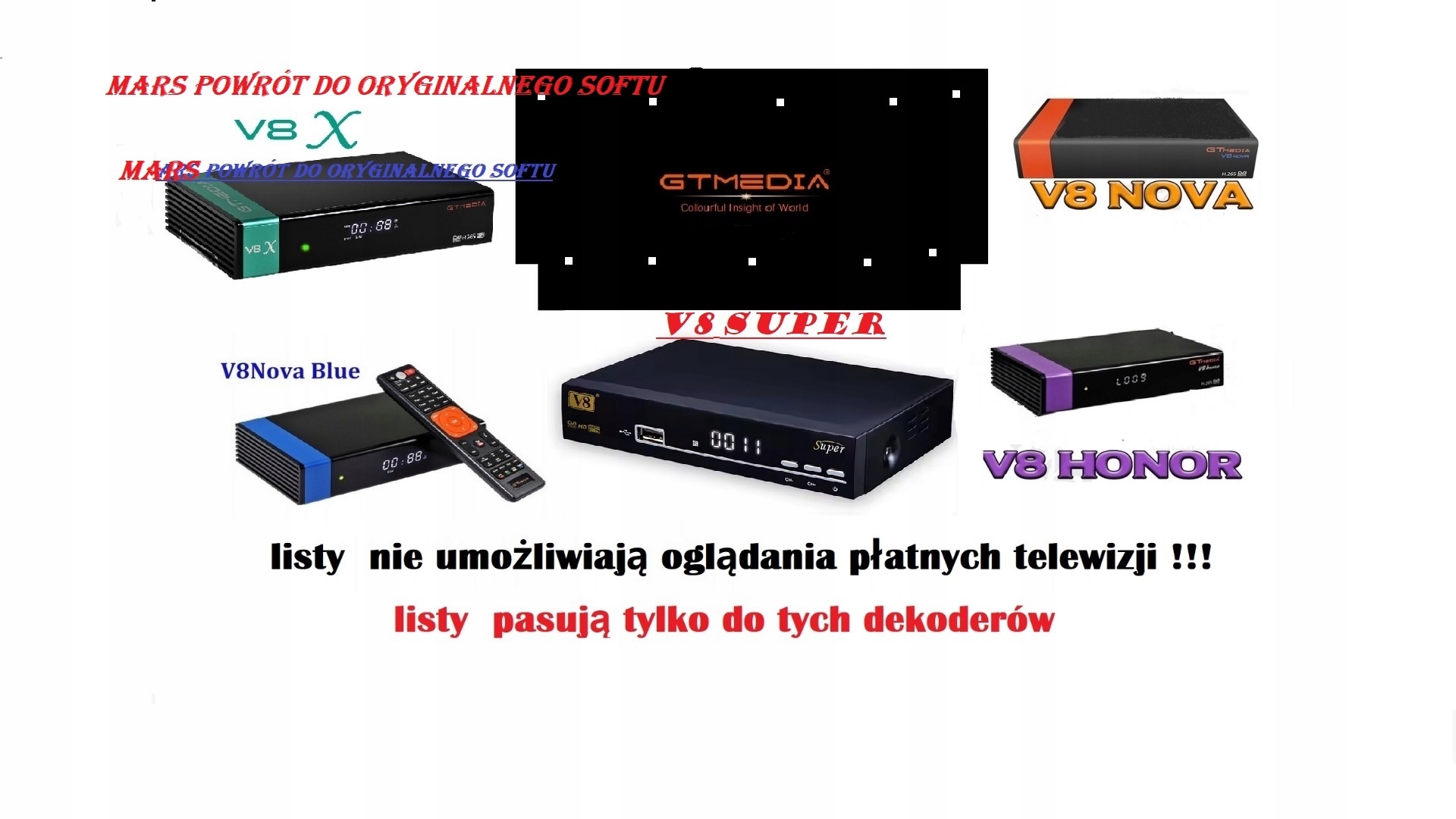 Dekoder Gtmedia V8 - Niska cena na Allegro