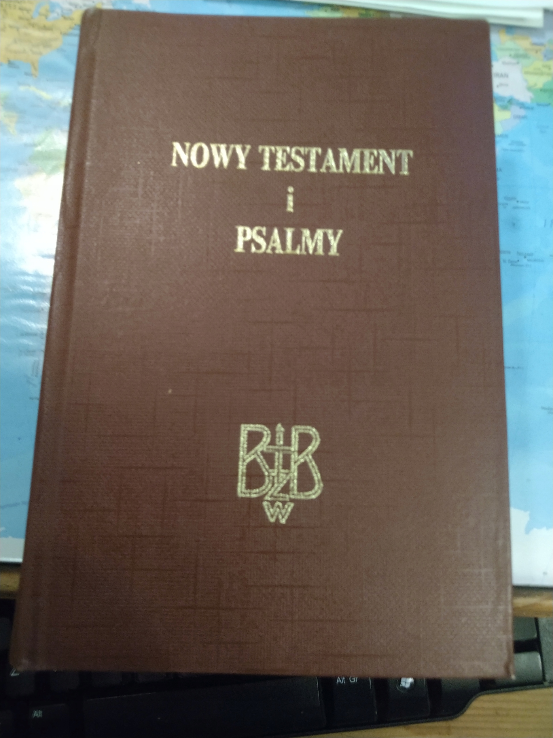 Nowy Testament i Psalmy Duży DRUK 1989 Przekład Warszawski 14278269195 ...