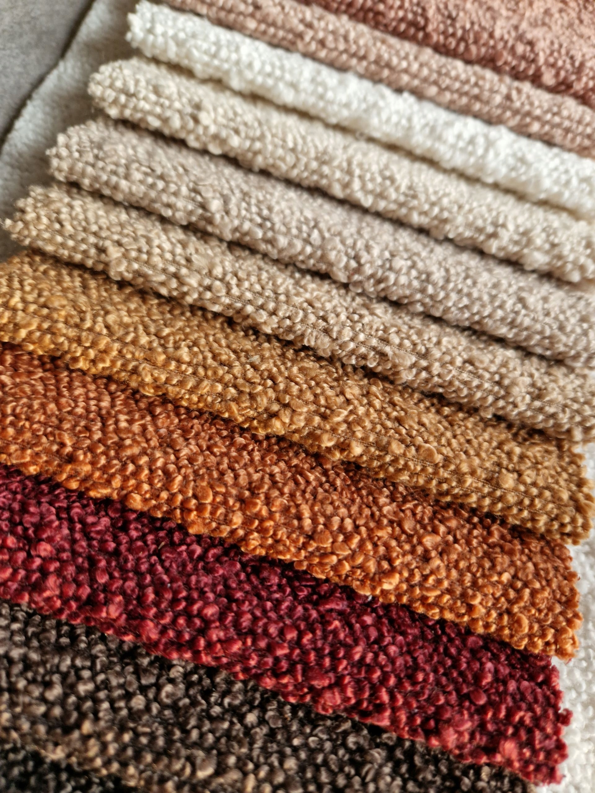 МАТЕРИАЛ BUKLA LOOP, негорючий купить с доставкой из Польши с Allegro ...