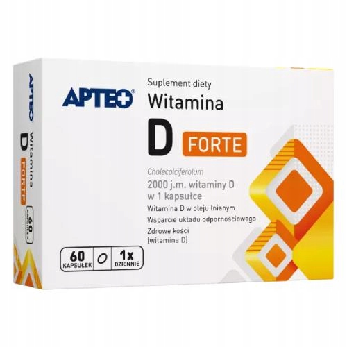 APTEO Vitamin D Forte 60 kapsula - WWW.KAMENIK.HR