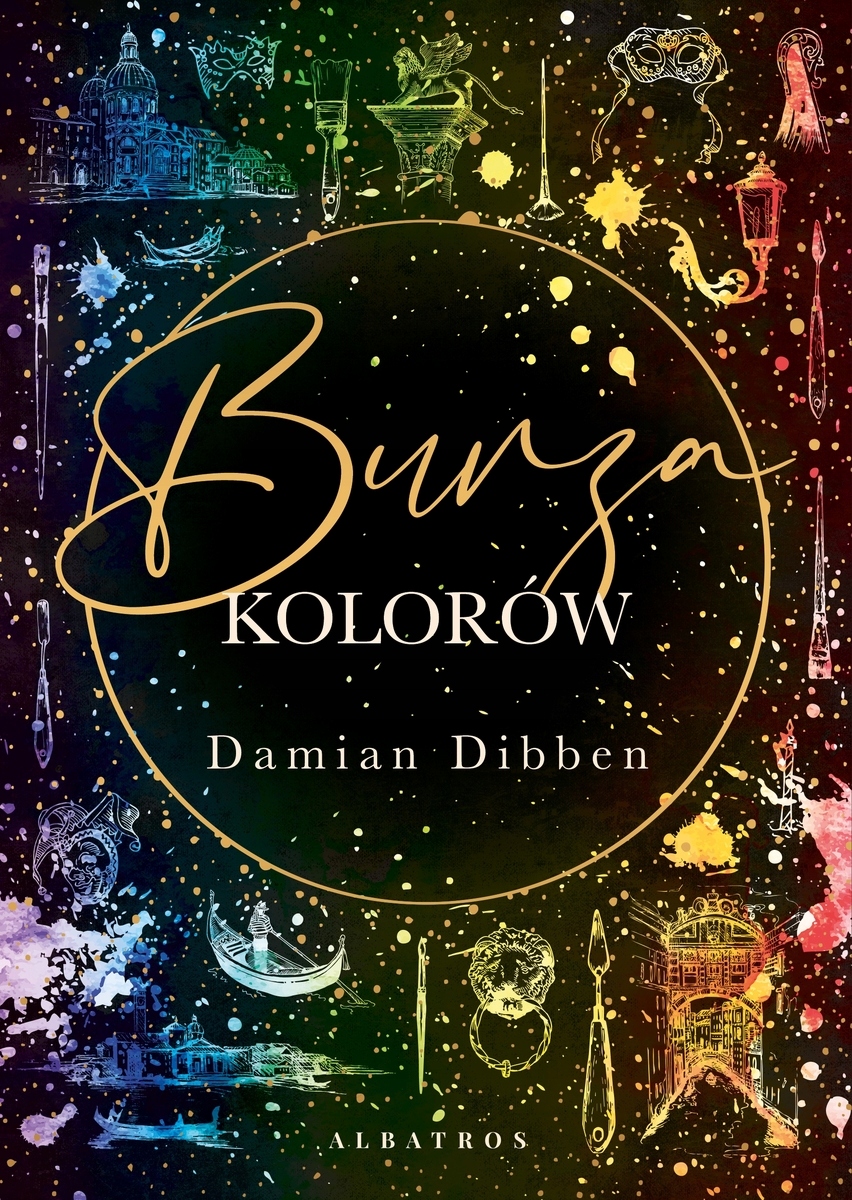 Burza kolorów Damian Dibben Literatura piękna(14081614053) | Książka ...