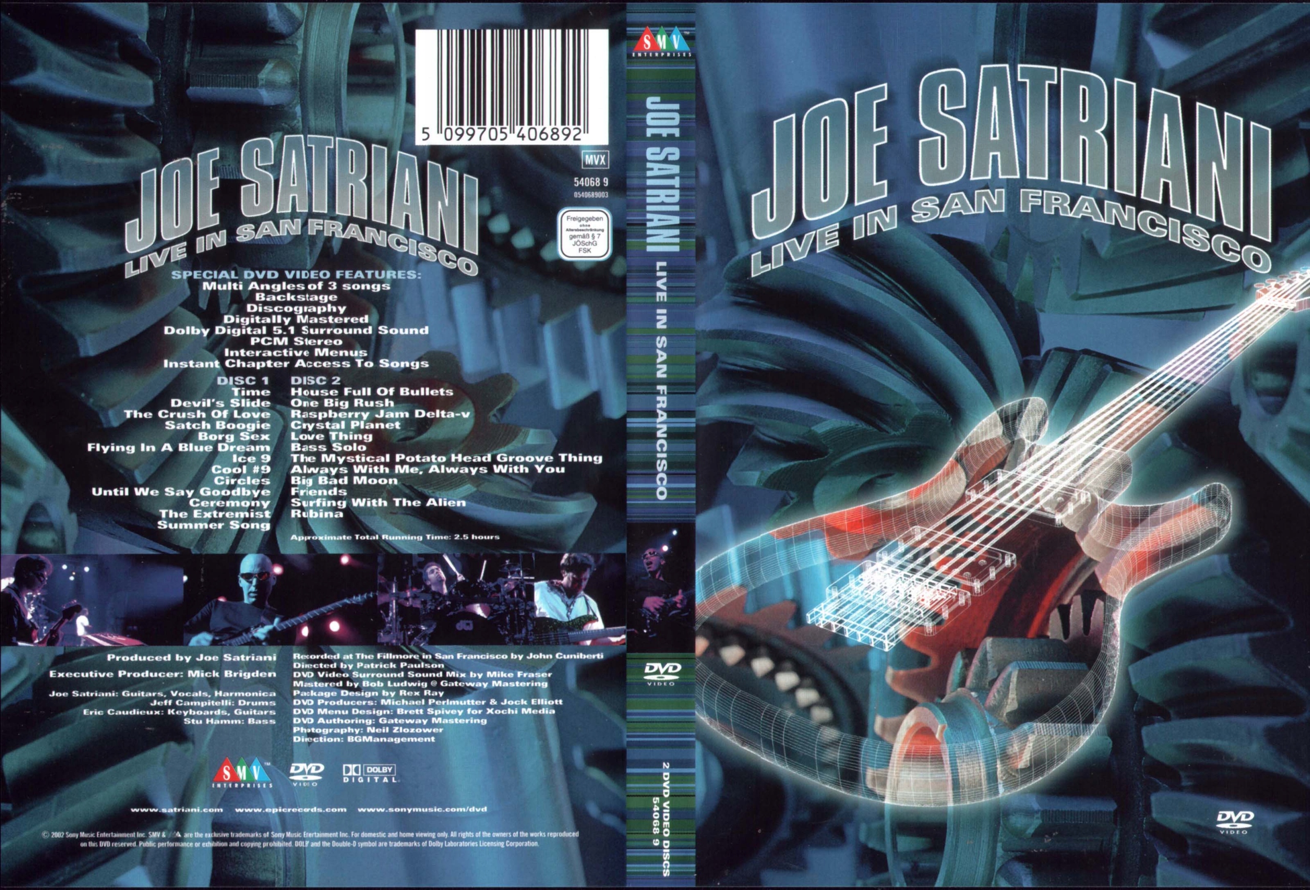 Joe SATRIANI - Live In San Francisco 2DVD 15594355884 - Sklepy, Opinie ... Joe SATRIANI - Live In San Francisco 2DVD 15594355884 - Sklepy, Opinie ...
