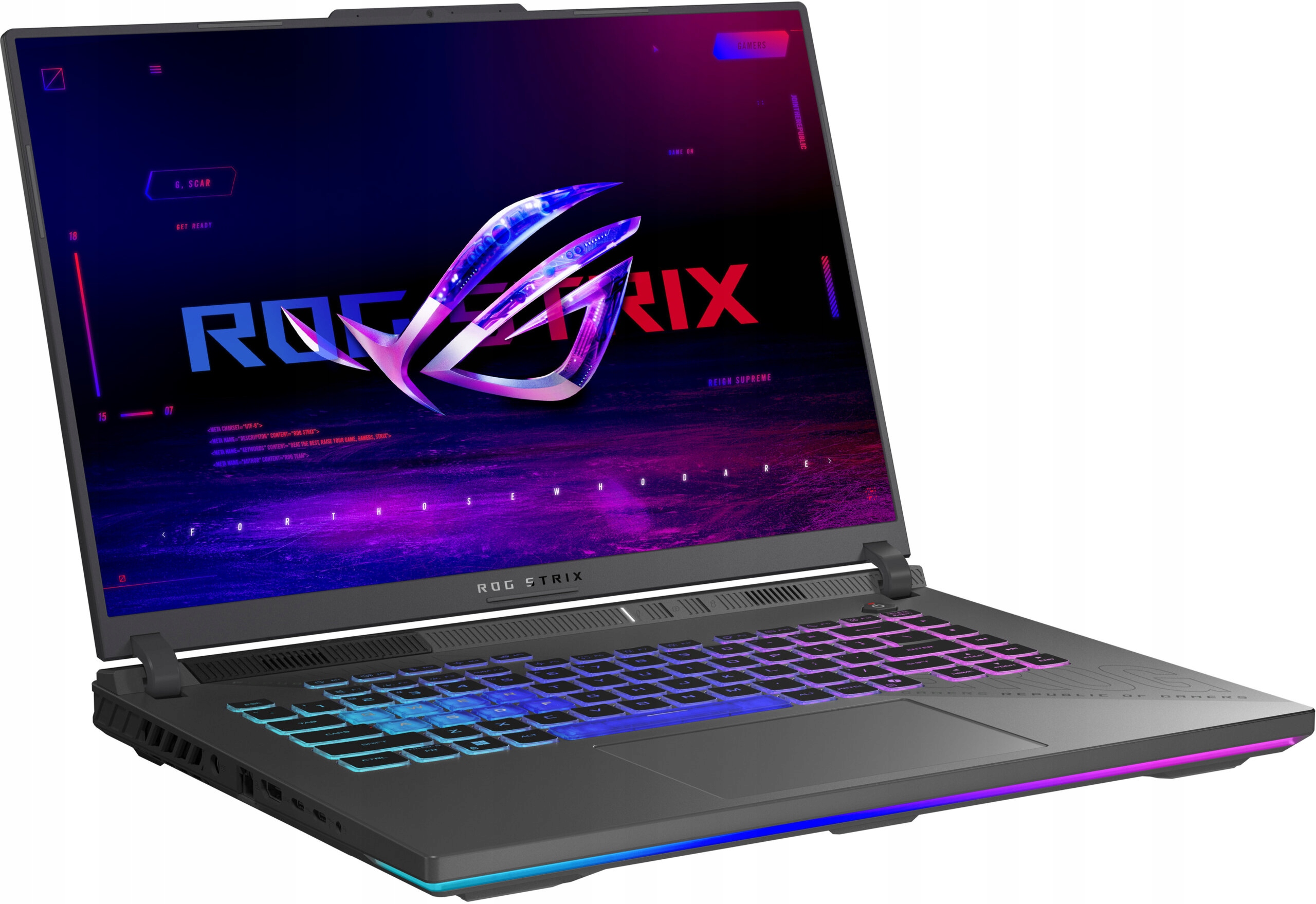 Laptop ASUS ROG Strix G16 G614PP-R9161W 165Hz R9-8940HX 16GB/1TB ...
