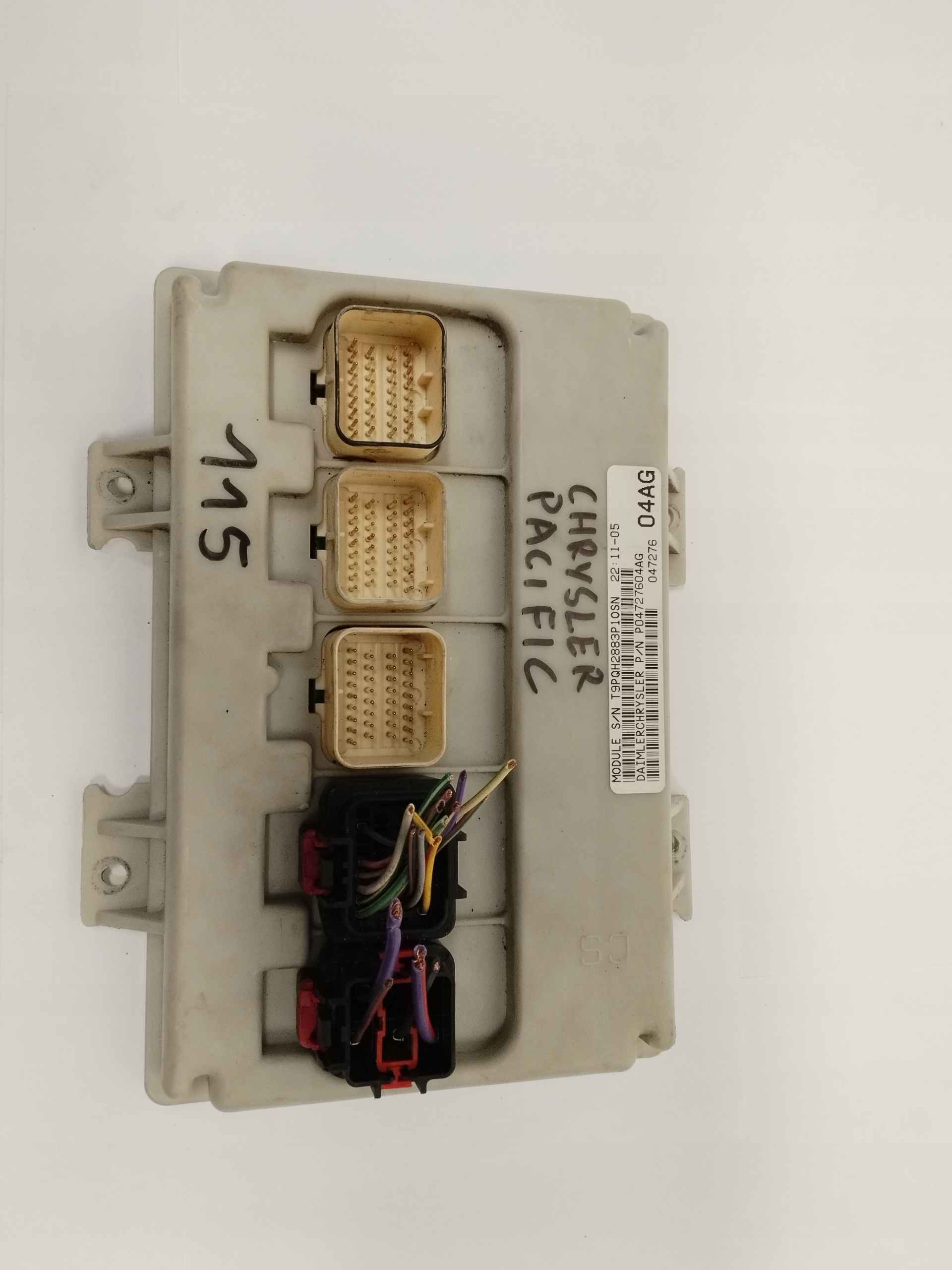 Modul sterownik BCM Chrysler Pacific 04727604AG za 425.00PLN z Szubin ...