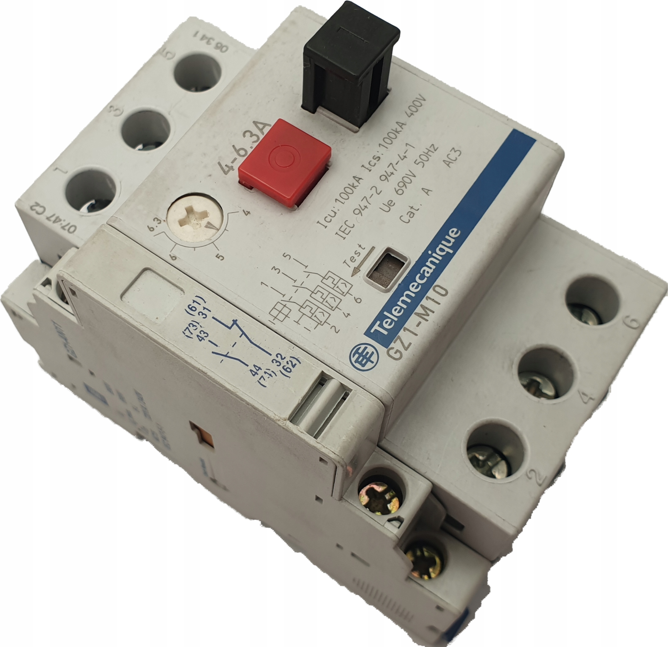 Moduł zasilający Telemecanique GZ1-M10 4-6,3A • Cena, Opinie ...